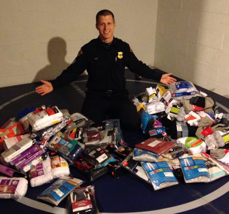Cleveland police say thank you after hundreds of donations to clothing ...
